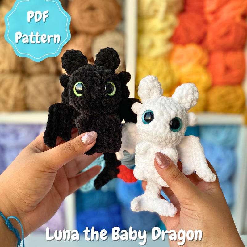 Toothless Baby Crochet - Etsy UK