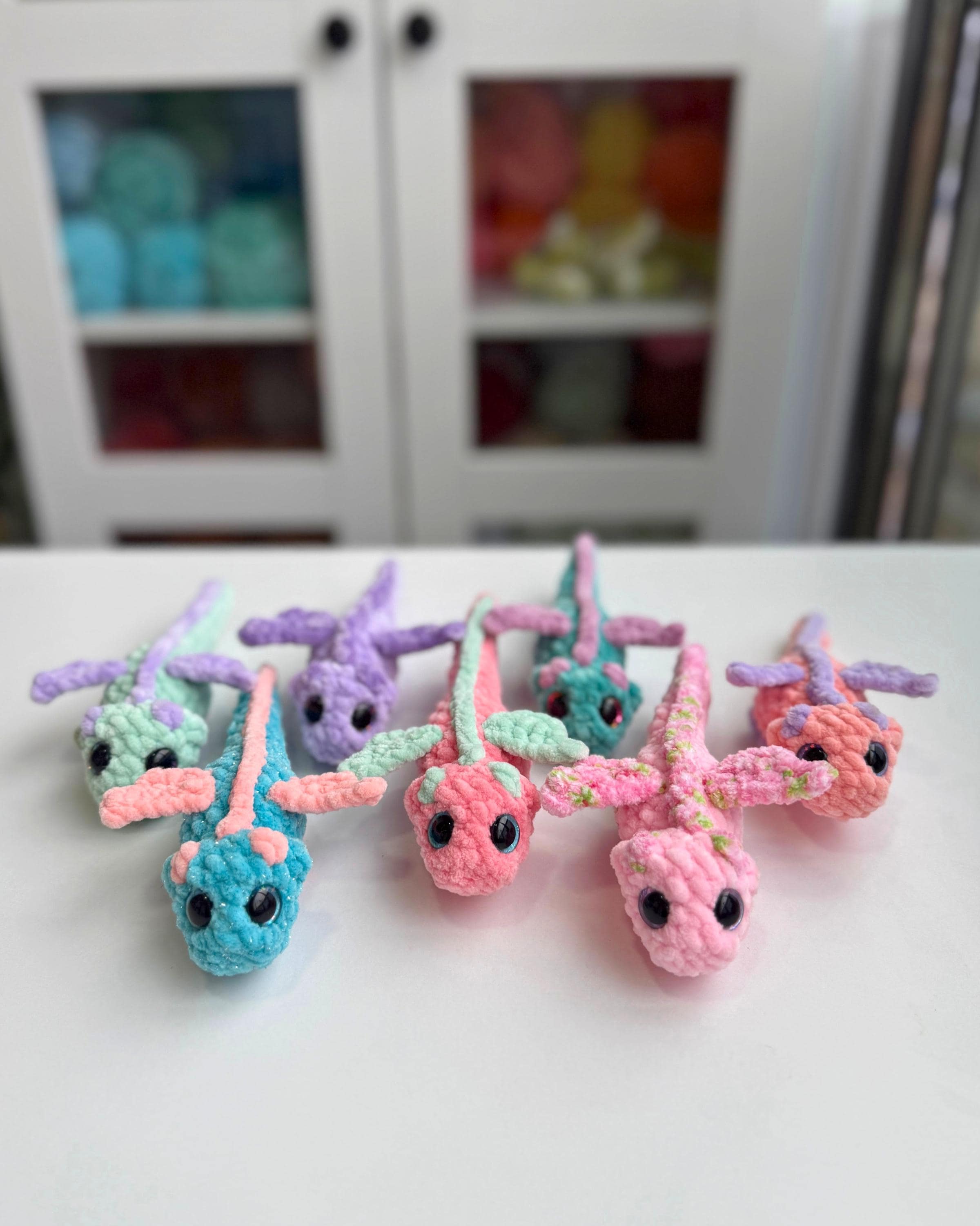 Crochet Ember the Dragon PDF Pattern, Amigurumi Low-sew Small Dragon - Etsy