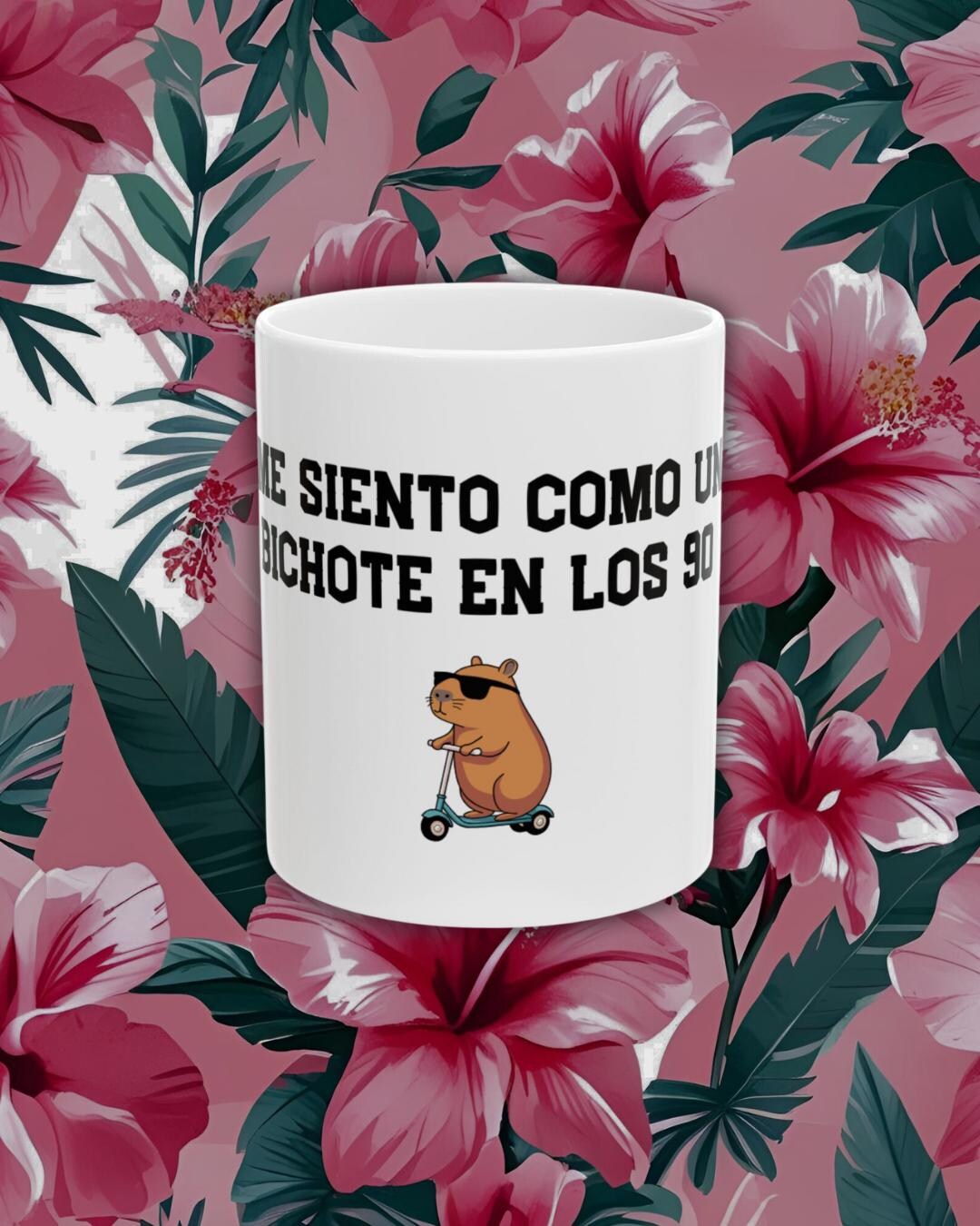 Me Siento Como Un Bichote En Los 90" - Ceramic Mug - Etsy