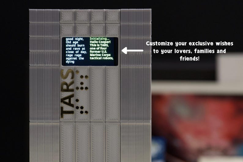 Interstellar TARS Robot Prop Replica - Interstellar Collectible ...