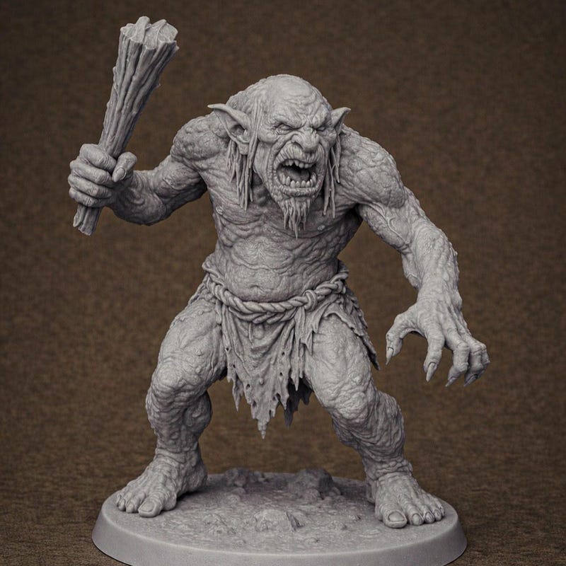 Mountain Troll Miniatures - Etsy