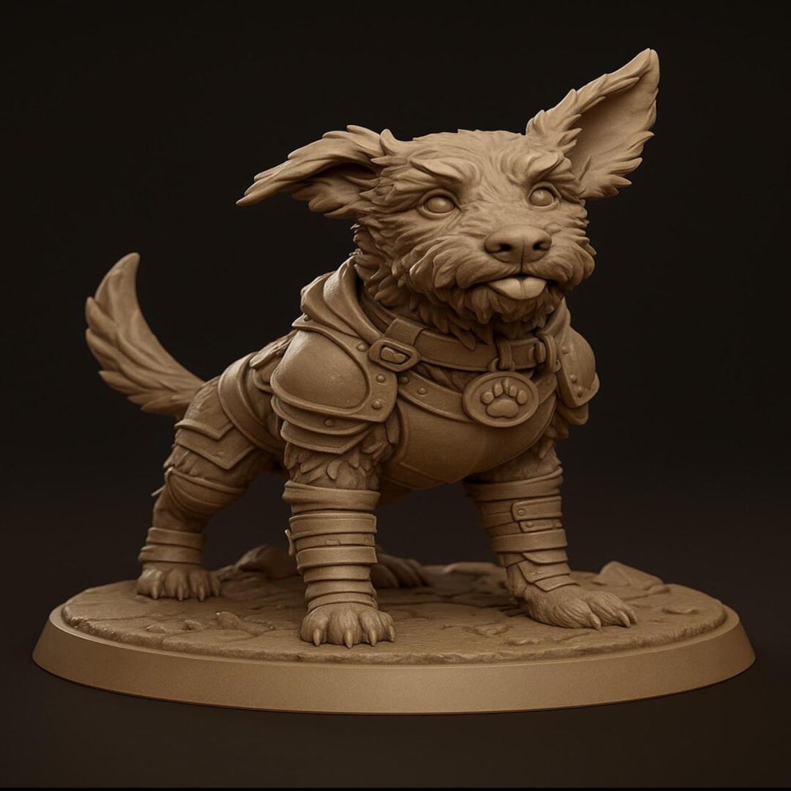 Custom Pets Miniature: D&D, Pathfinder, Fantasy 3d Printed Resin ...