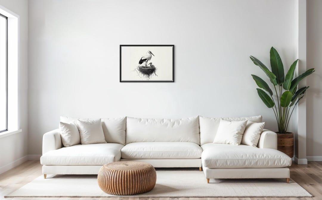 Storck Wall Art Print – Nature-inspired Artwork - Giclée Fine-art Print ...