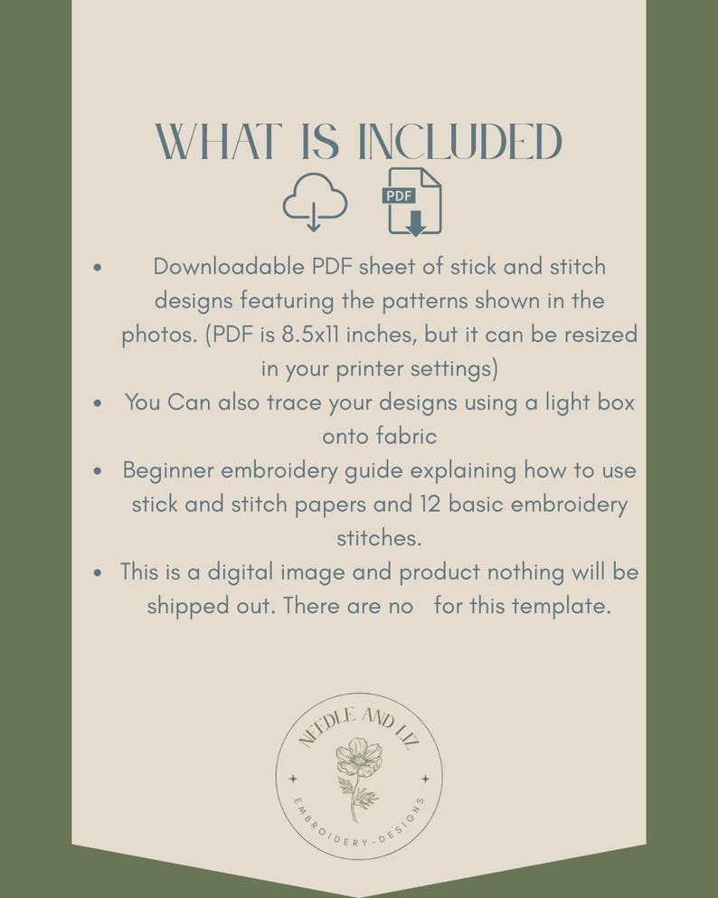 Oak Tree Acorn Hand Embroidery Pattern Instant PDF Download - Etsy