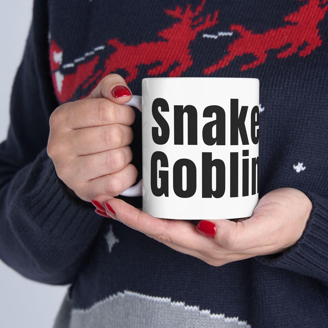 Snake Goblin Coffee Mug, Funny Plumbing Gift, Blue Collar Coffee Cup - Etsy
