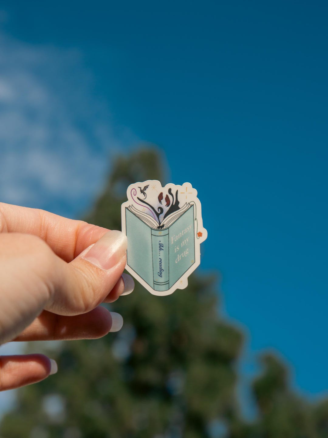 Fantasy Emerging Book Tropes - Bookish Reader Sticker - Etsy