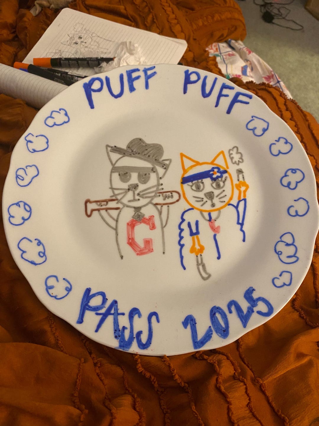 Personalized Ceramic Plate, Custom Hand-crafted Plate - Etsy