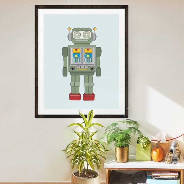 Robot Nursery - Etsy