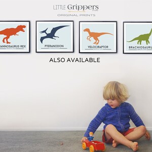 Dinosaur Chart Poster for Kids Instant Download Educational - Etsy ...
