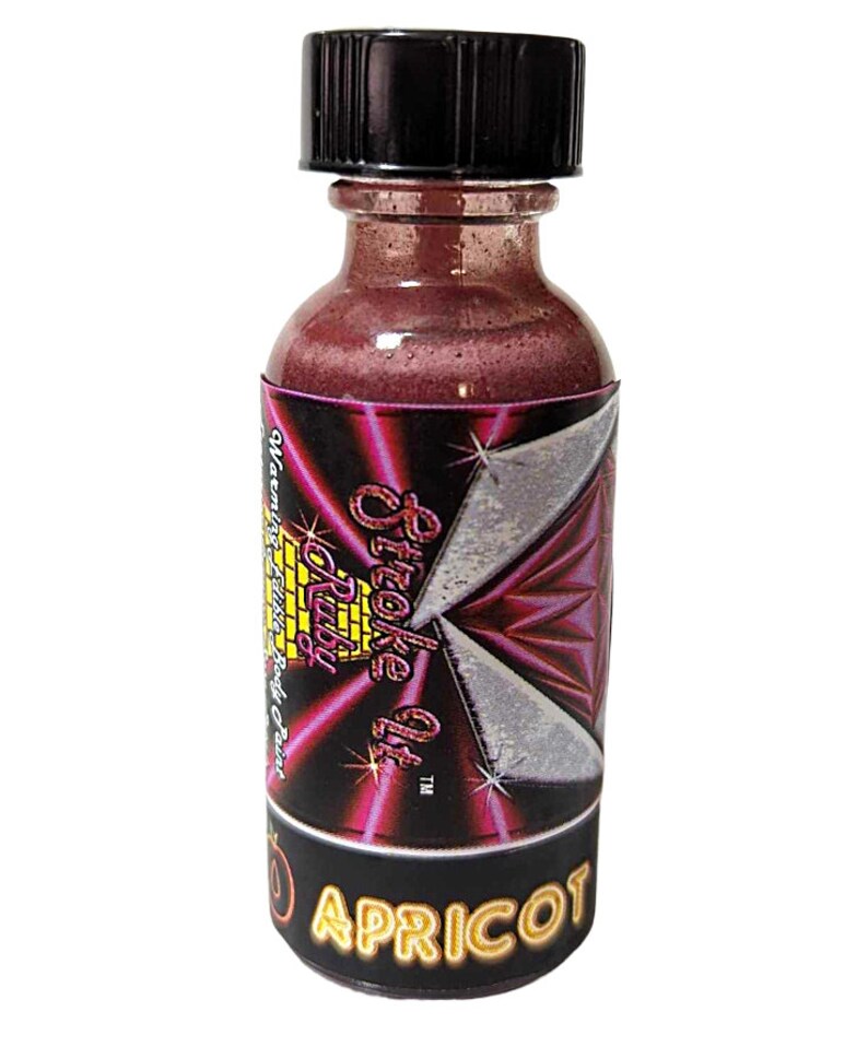 Stroke It™ Ruby Edible Rose Body Paint - Cafae Latte Siren Song Luxury ...