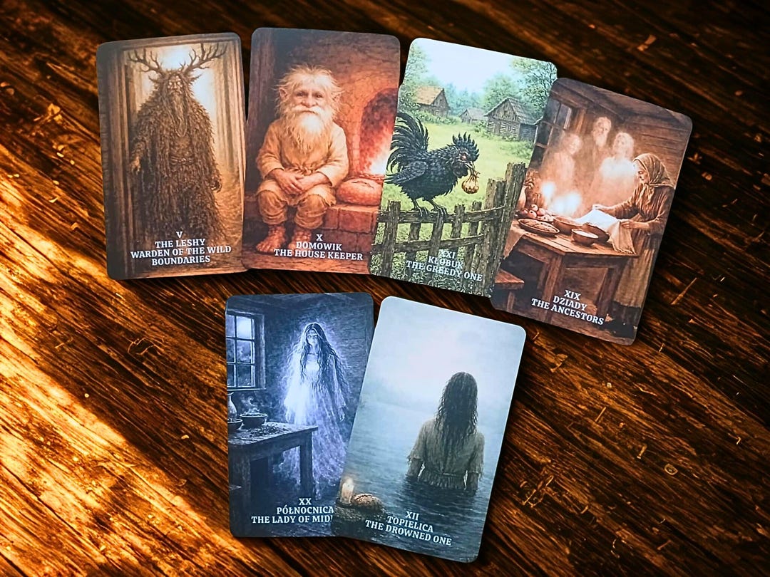 Spirits and Shadows of the Slavic Forest – Slavic Folklore Oracle Deck ...