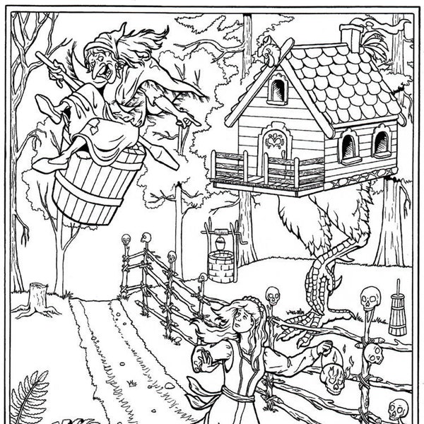 Baba Coloring Page - Etsy