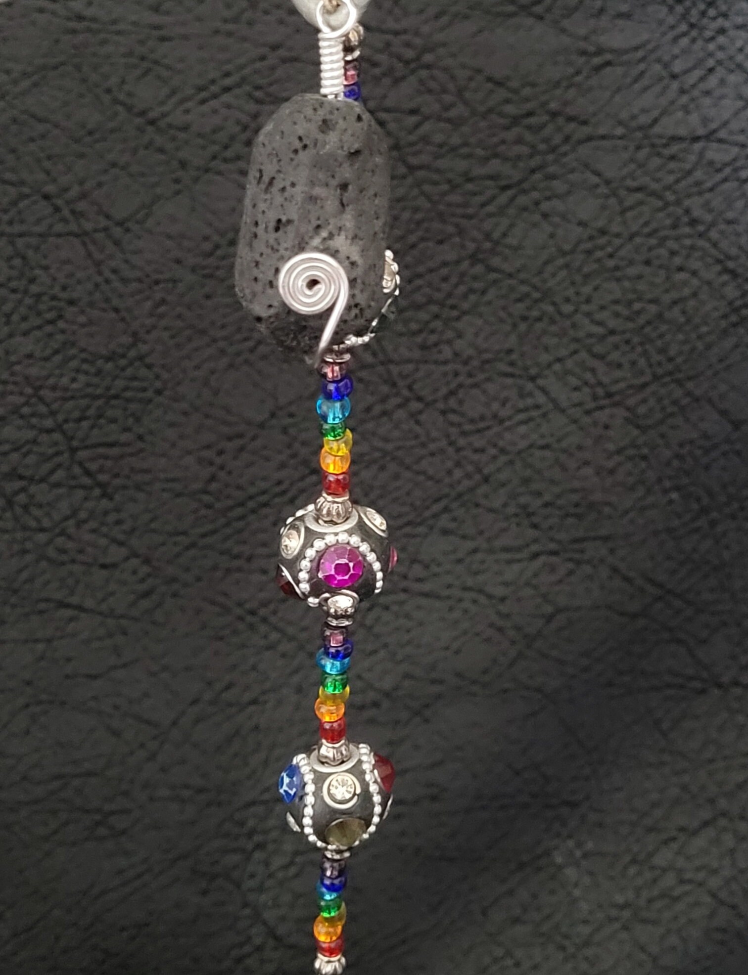 Midnight Rainbow Pendulum #140 - Etsy