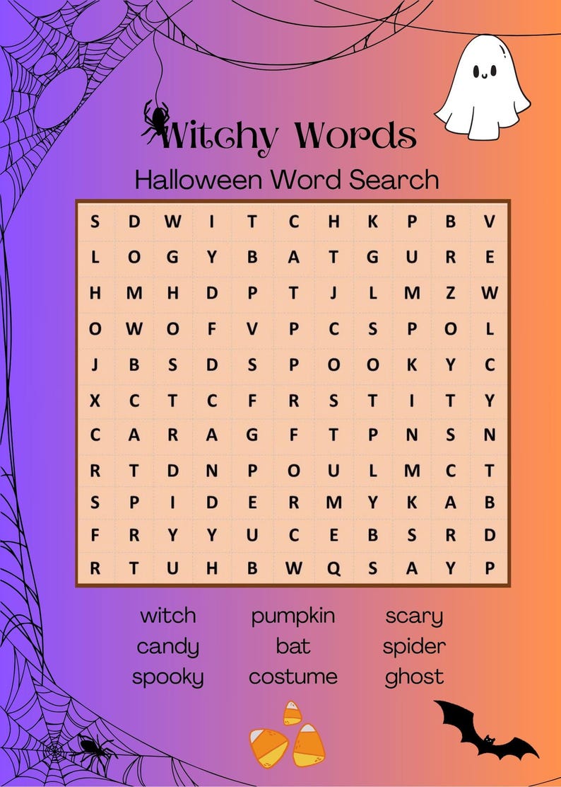 Spooky Fun Halloween Party for Kids Printable Invitations and Party ...