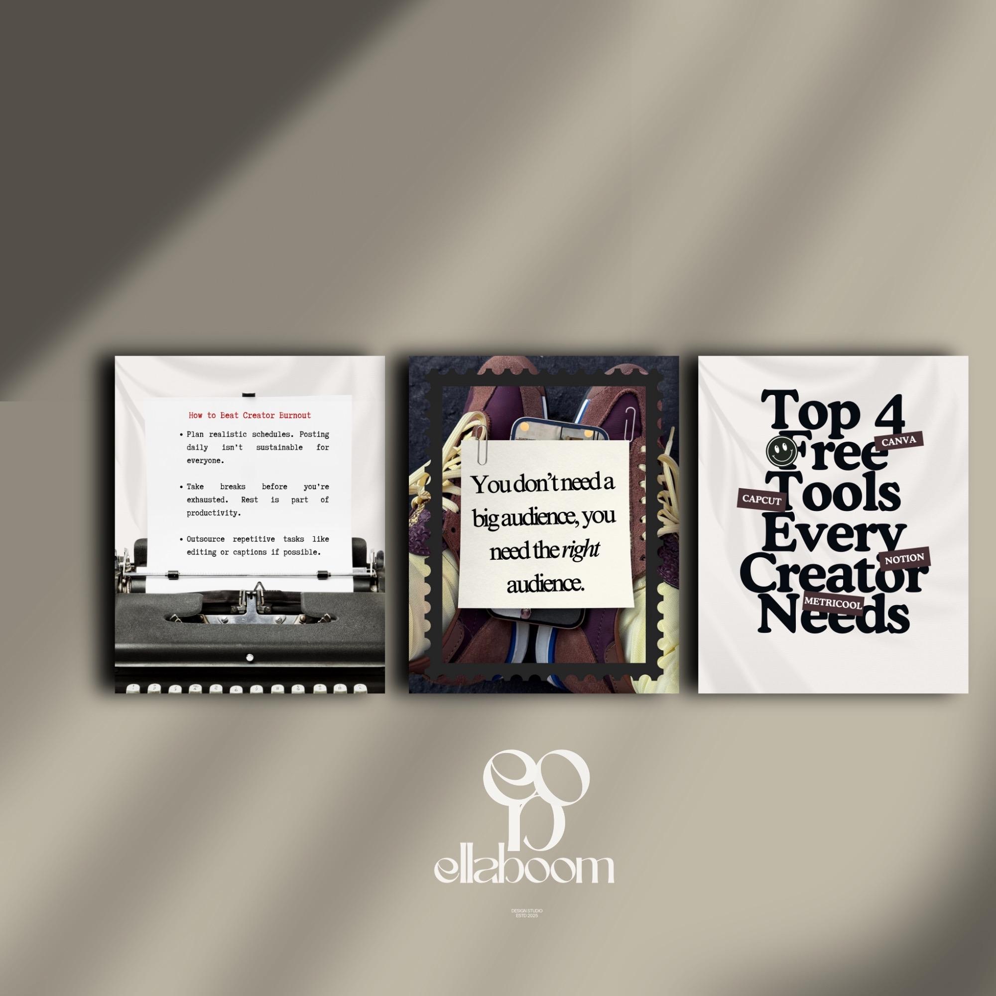 Y2K Content Creator Aesthetic Instagram Template, Scrapbook Canva ...