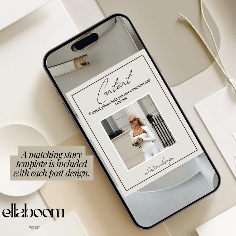 Social Media Manager & Content Creator Instagram Templates Marketing ...