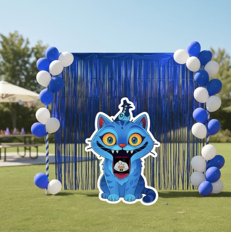 Derpy the Tiger Standee K-pop Party Photo Booth Prop (digital Download ...