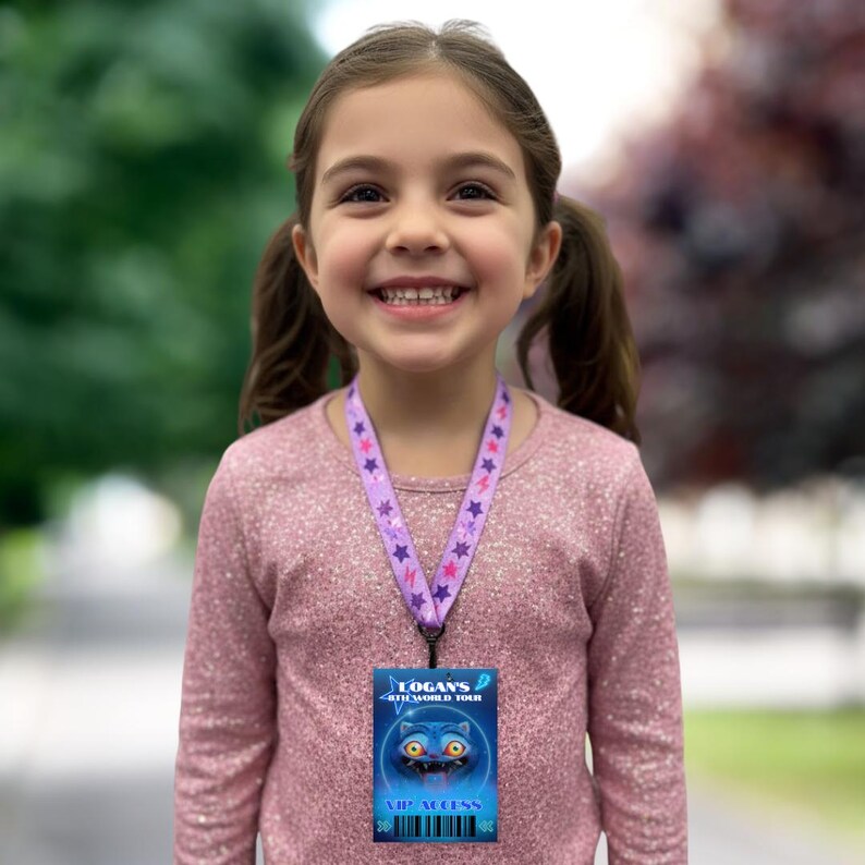 Derpy the Tiger K-pop Demon Hunters All Access VIP Passes VIP Badges ...