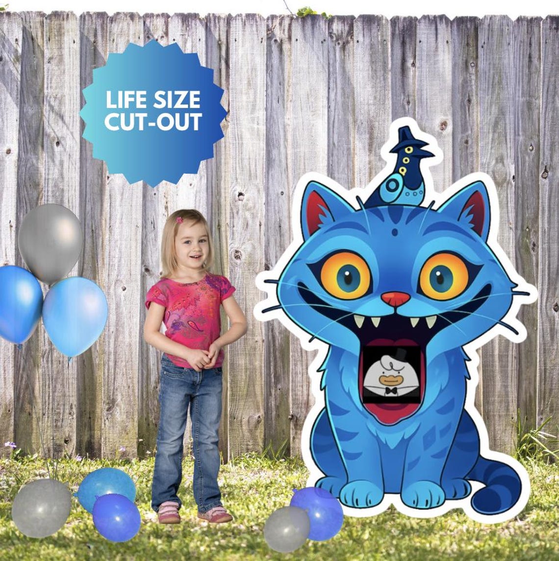 Derpy the Tiger Standee K-pop Party Photo Booth Prop (digital Download ...