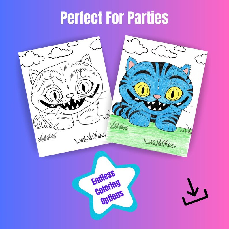 Kpop Coloring Birthday Activity Party Pack Printable Huntrix Saja Boys ...
