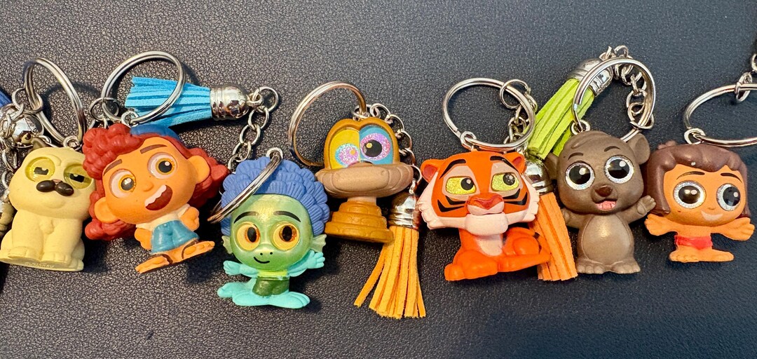 Disney Doorable Bag Charms: Luca and Jungle Book - Etsy