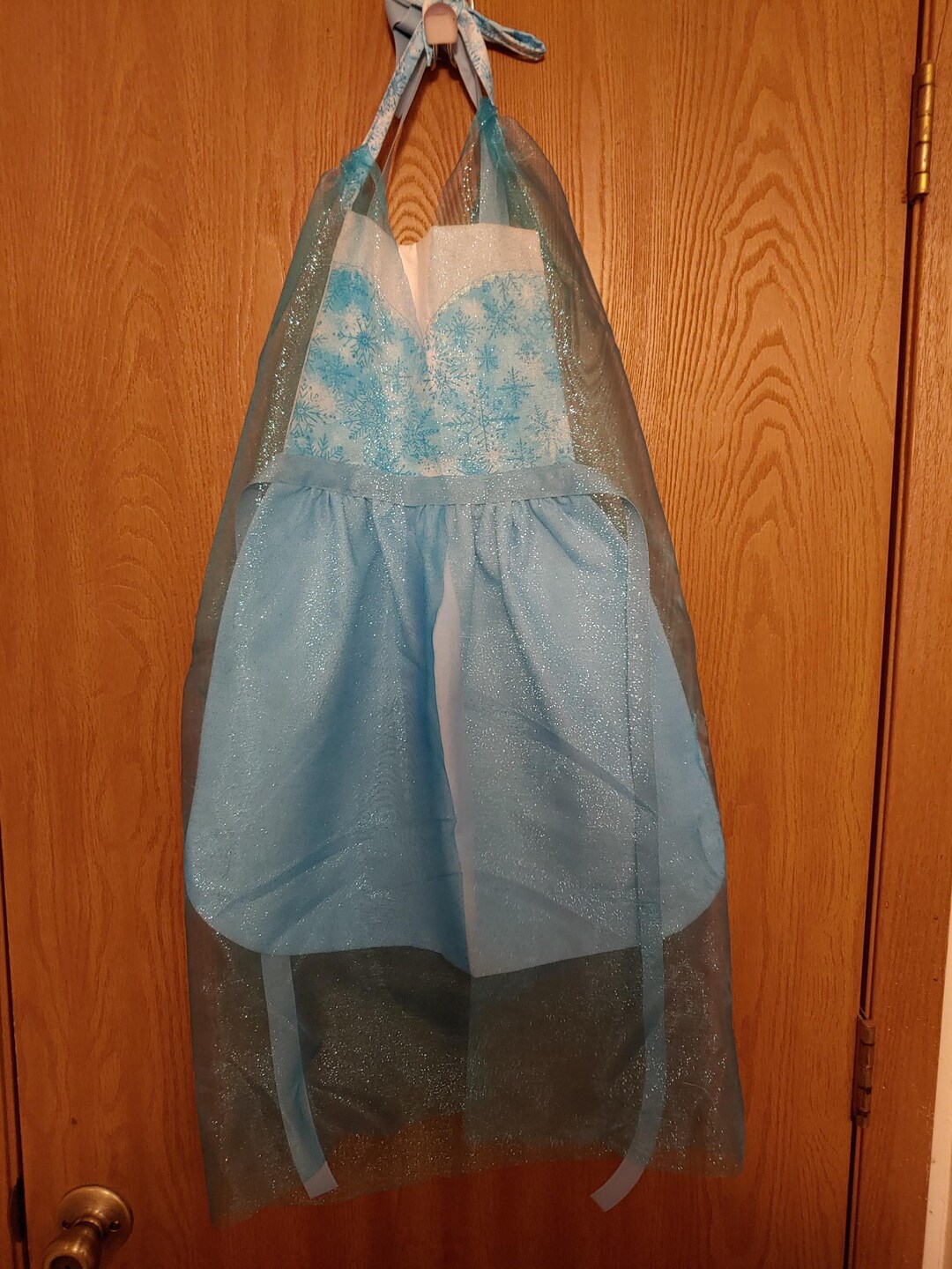 Elsa Frozen Inspired Princess Dress up Apron, Costume - Etsy