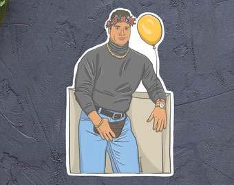 Dwayne Johnson Sticker - Etsy