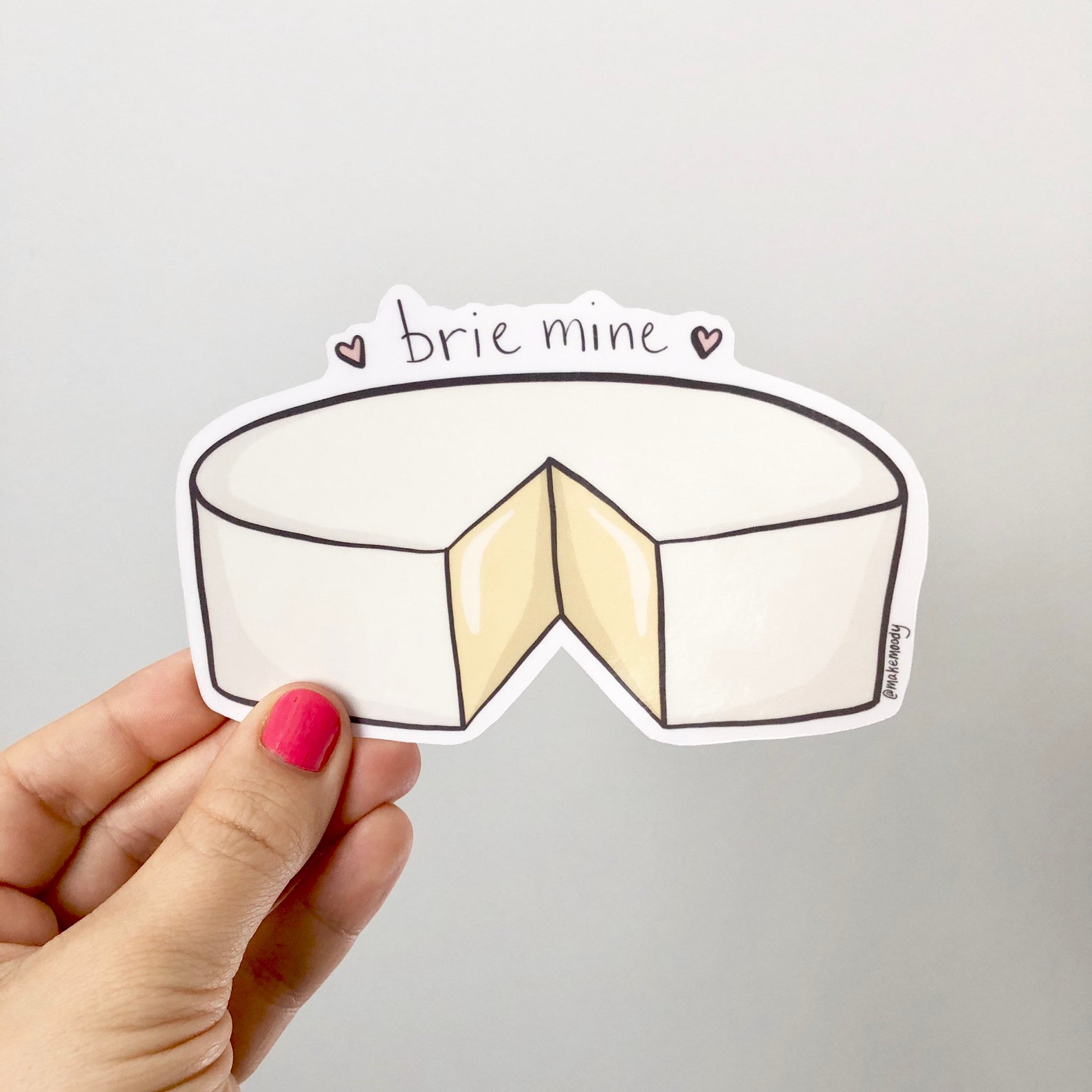 Brie Mine Die-Cut Vinyl Decal Sticker Be Mine Valentine | Etsy