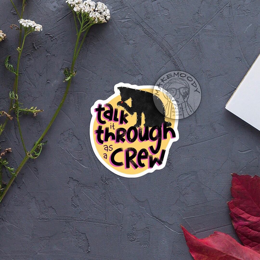 Crew STICKER Vinyl Sticker Taika Waititi Sticker, OFMD, Stede Bonnet ...