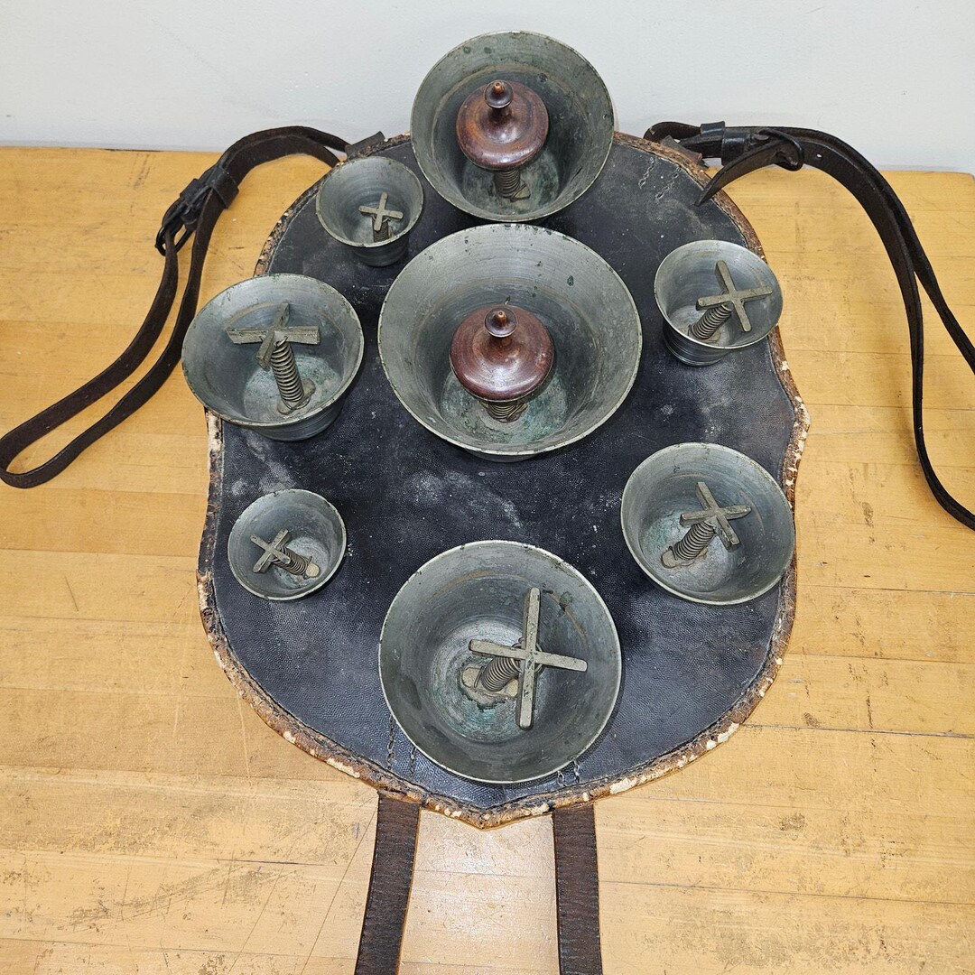 Very Rare-antique German Rump Pad Bells-extremely Hard to Find - Etsy