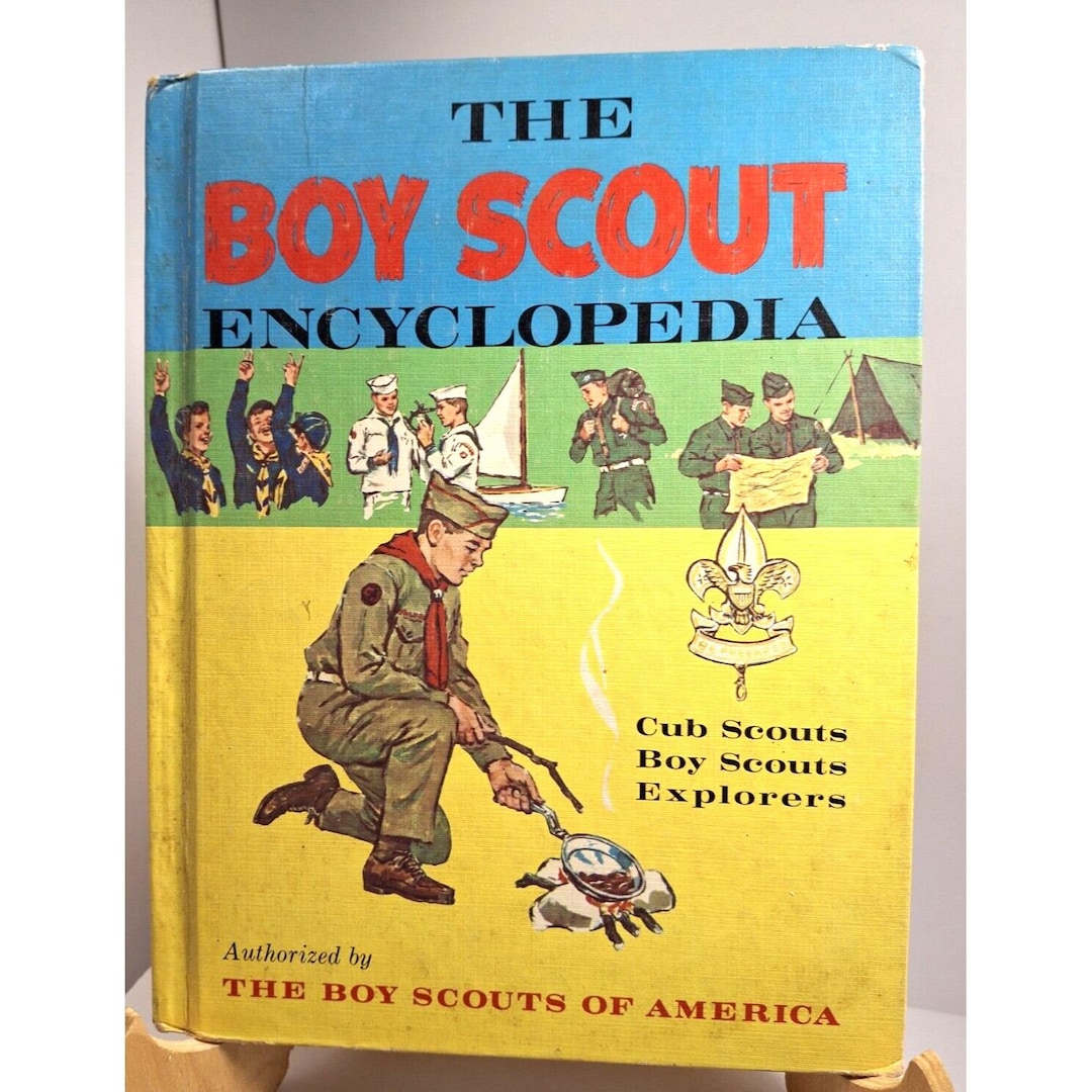 Vintage 1965 "the Boy Scout Encyclopedia" - Etsy