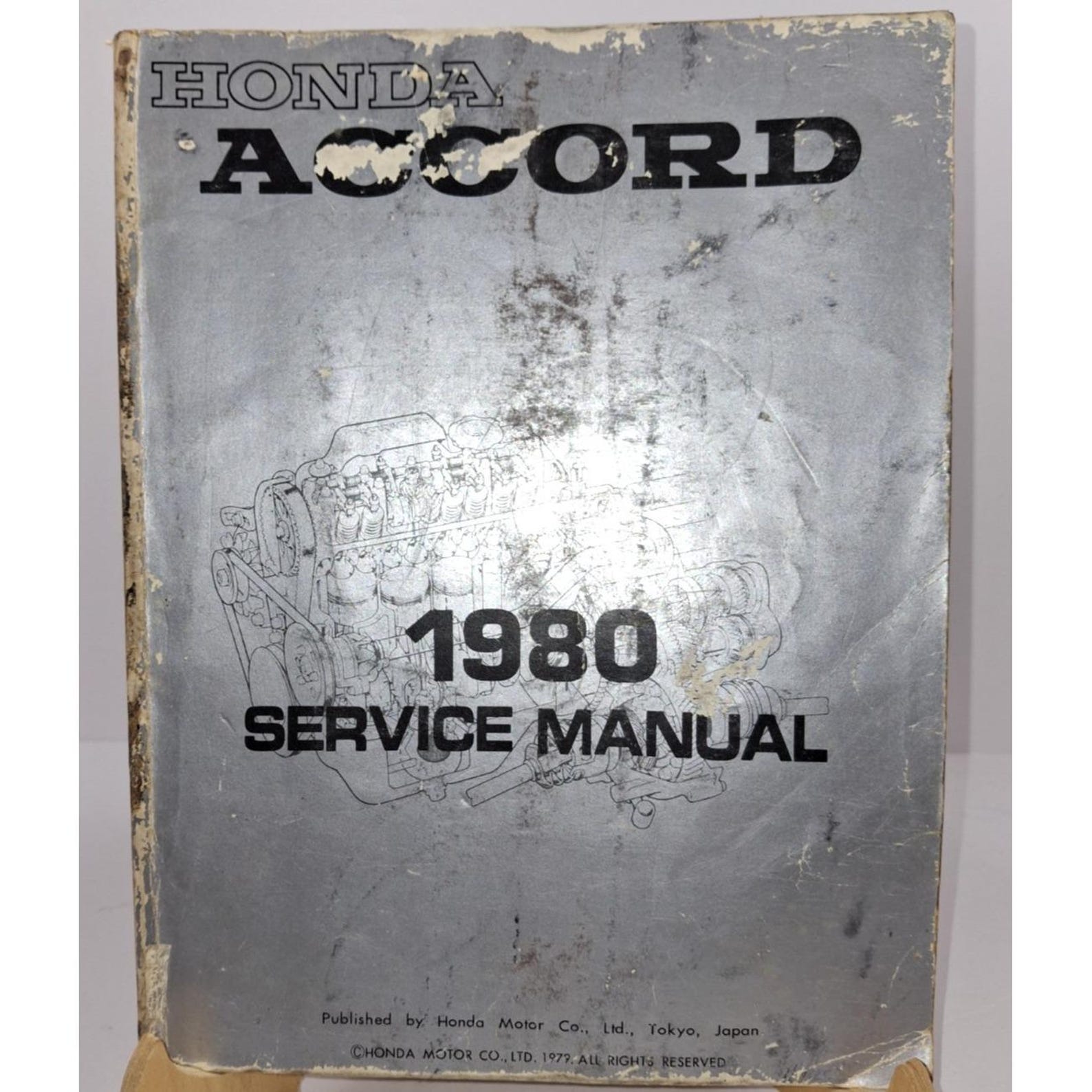 1980 Honda Civic CVCC Official Service Manual Preowned Condition First ...
