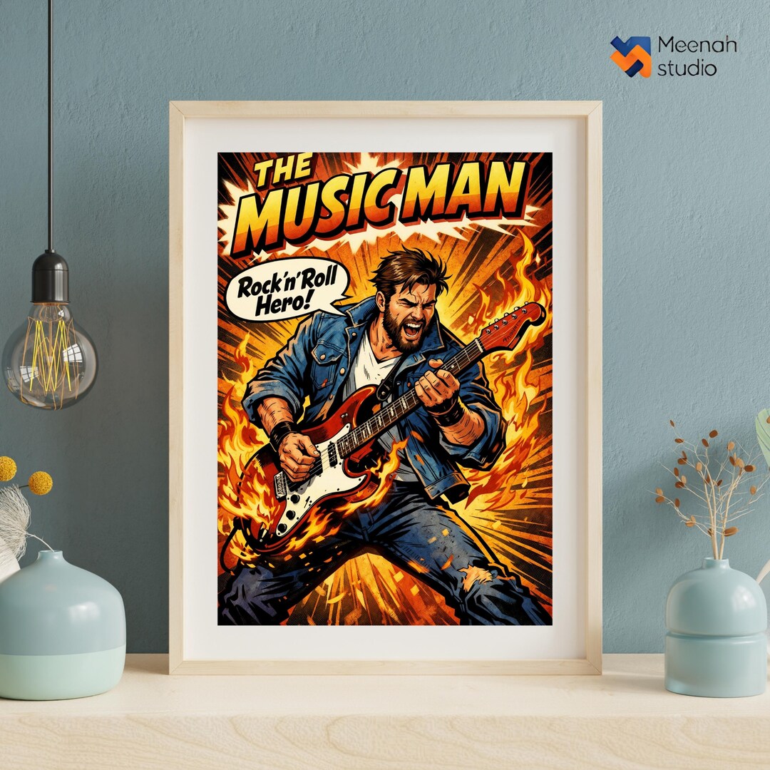 Custom Comic Book Portrait | Personalized Superhero Art (digital ...