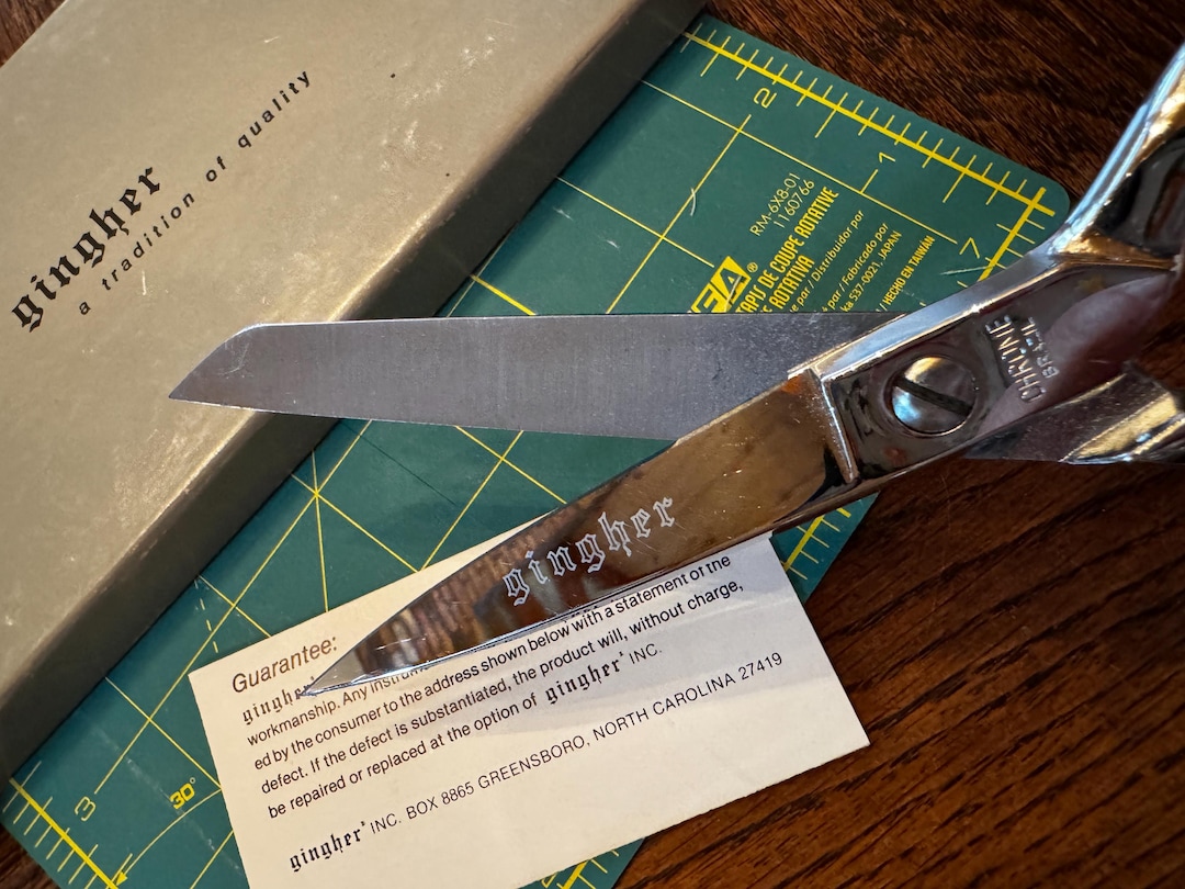 Vintage Gingher Scissors - Etsy