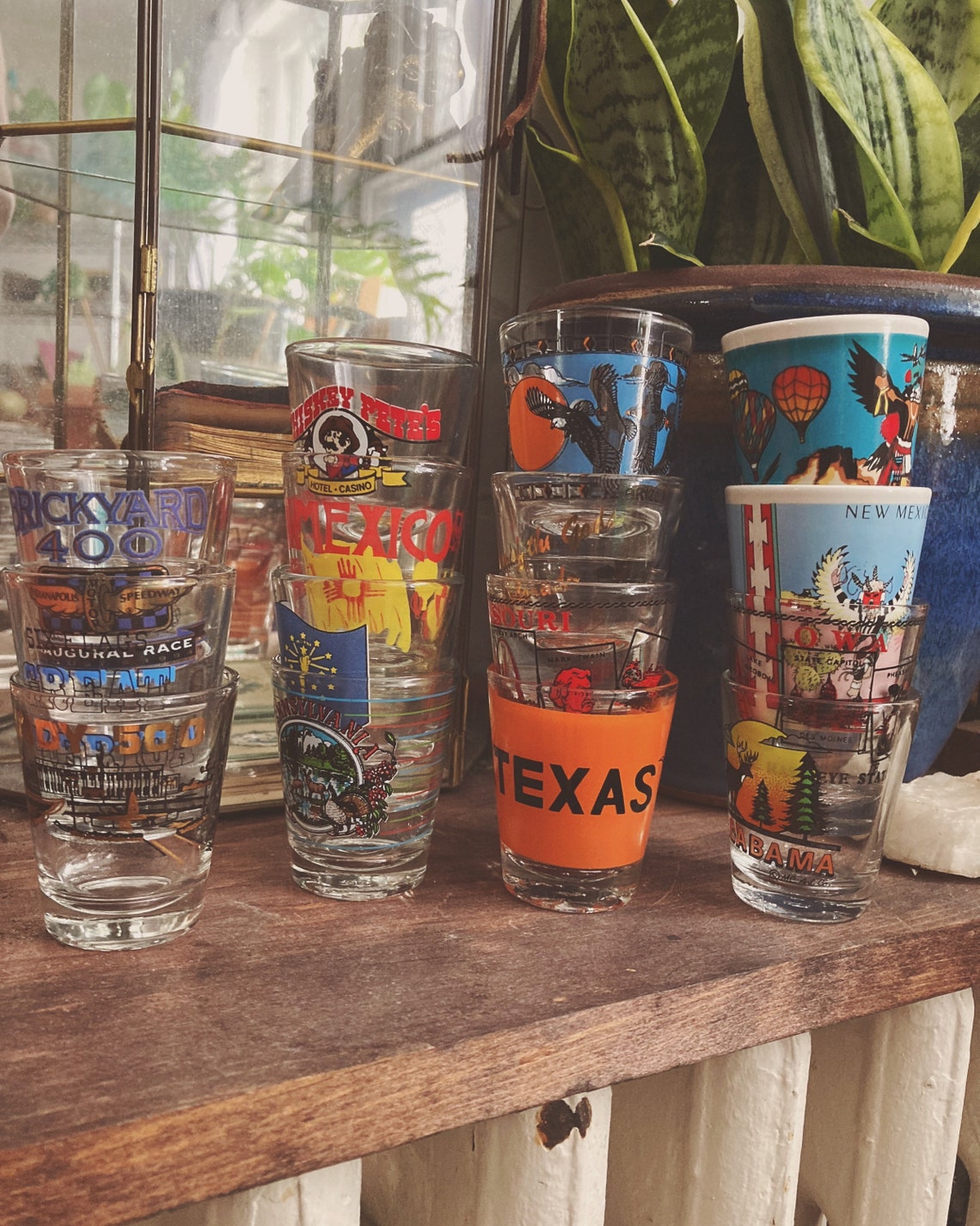Vintage Shot Glass Collection United States USA You pick | Etsy