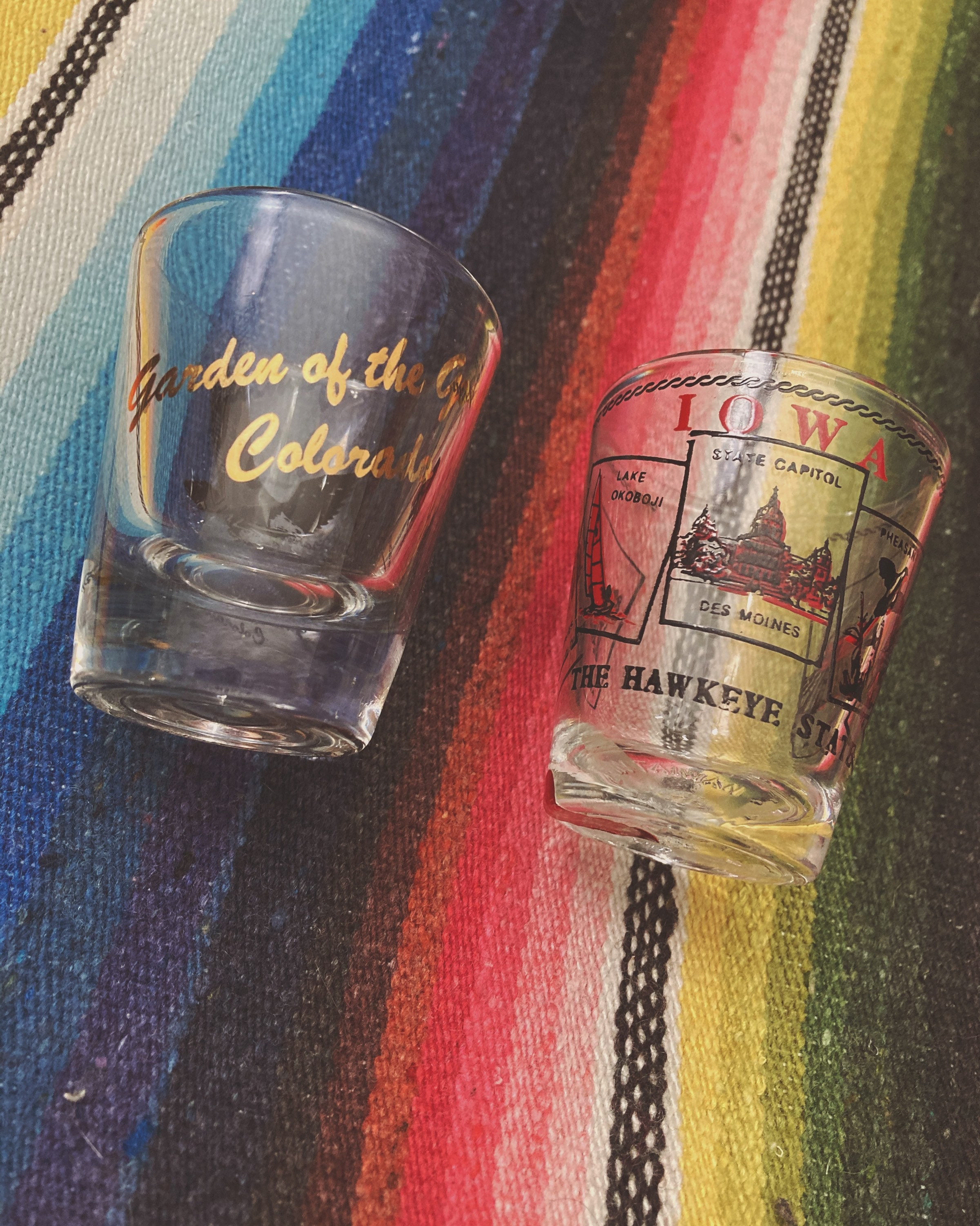 Vintage Shot Glass Collection United States USA You pick | Etsy