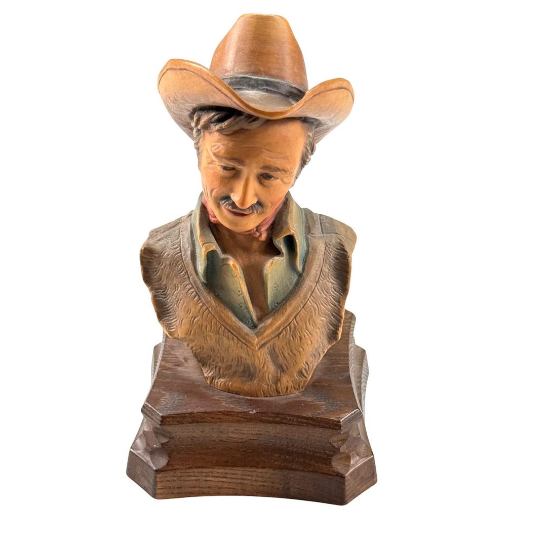 Vintage ANRI the Drifter Wood Carving by Edward Rohn Italy 687 of 2000 ...