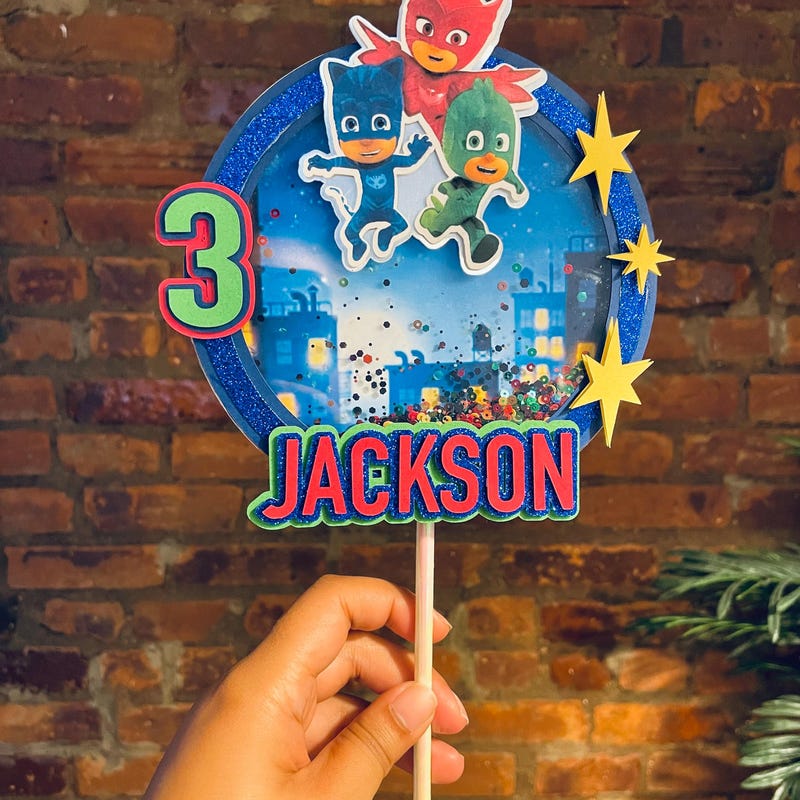 Pj Mask Decorations - Etsy