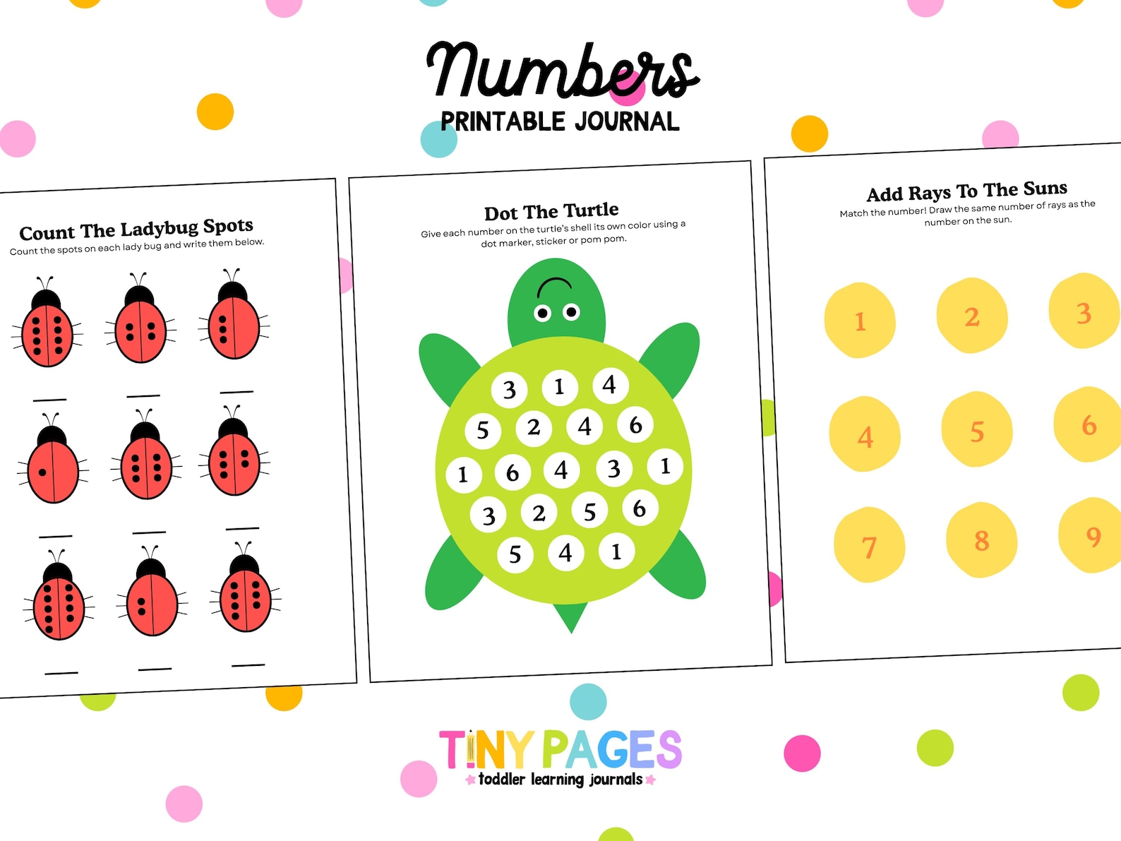 Toddler Learning Journal – 40 Activity Pages + 19 Alternatives ...