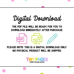 Toddler Learning Journal – 40 Activity Pages + 19 Alternatives ...