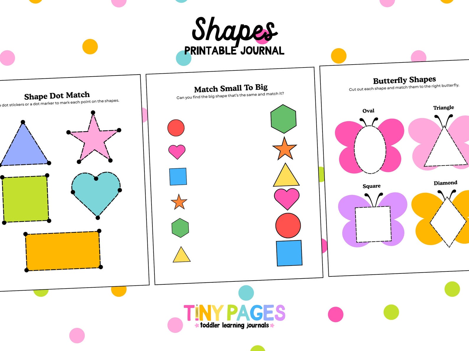 Toddler Learning Journal – 40 Activity Pages + 19 Alternatives ...