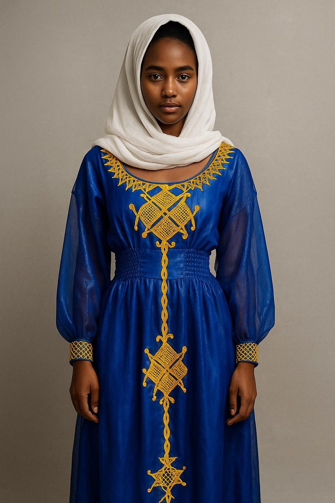 Traditional Ethiopian Kemi | Handwoven Cultural Dress for Women ...