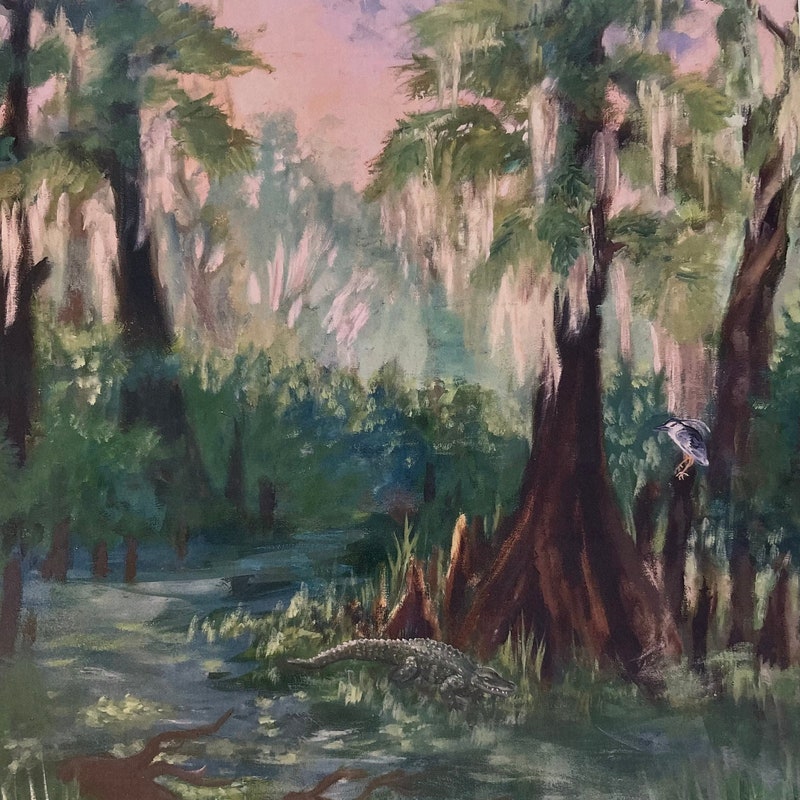 Swamp Art - Etsy