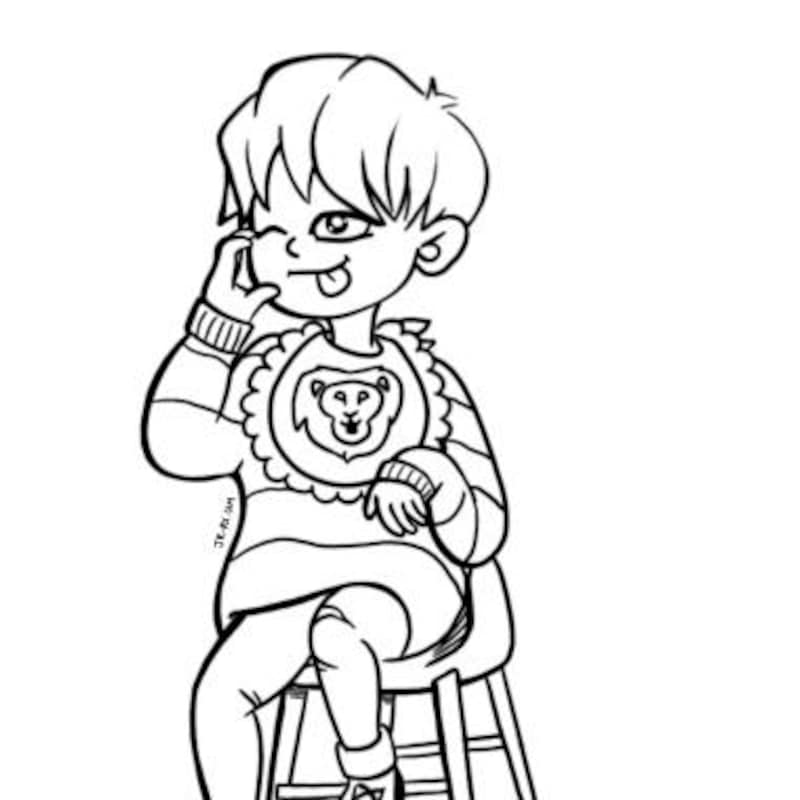 Kpdh Coloring Pages - Etsy