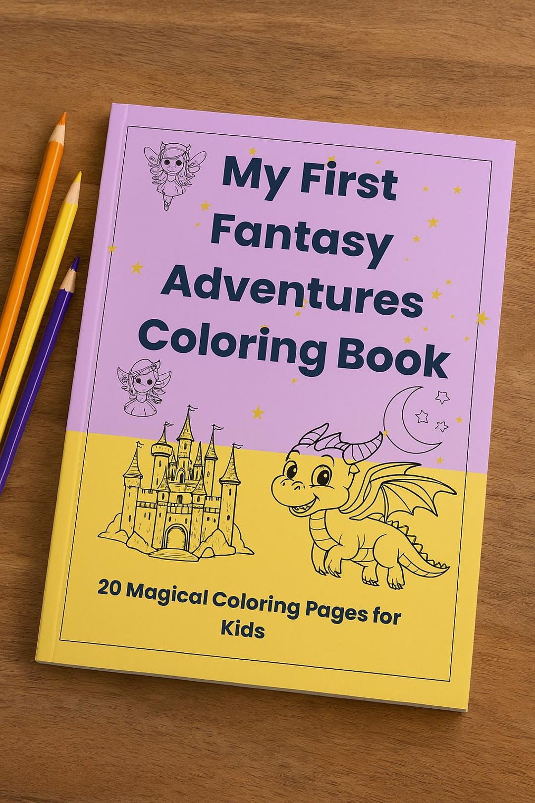 Fantasy Adventures Coloring Book: Dragons, Princesses, Knights (PDF ...