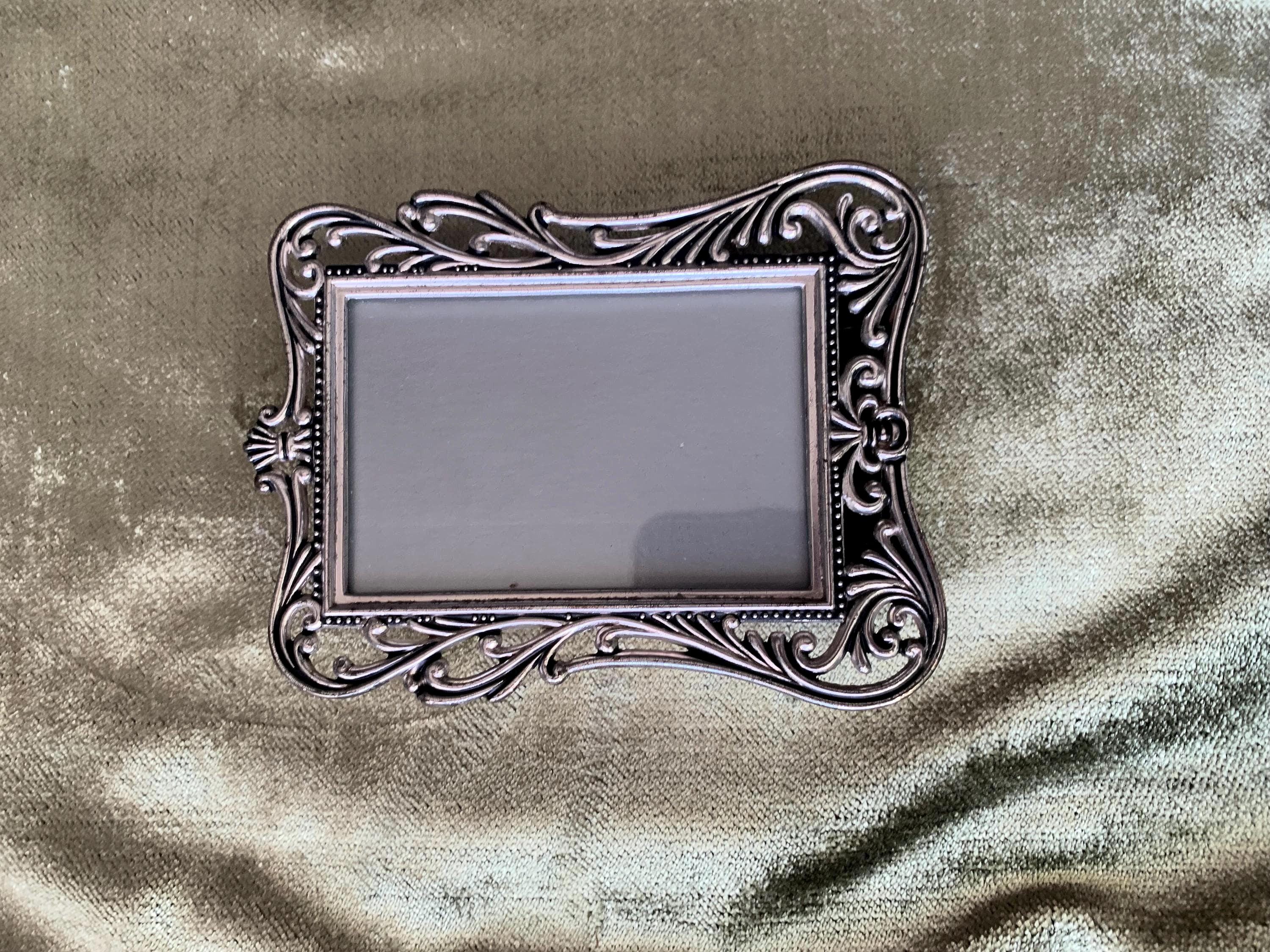 Silver Metal Swirl Photo Frame - Etsy