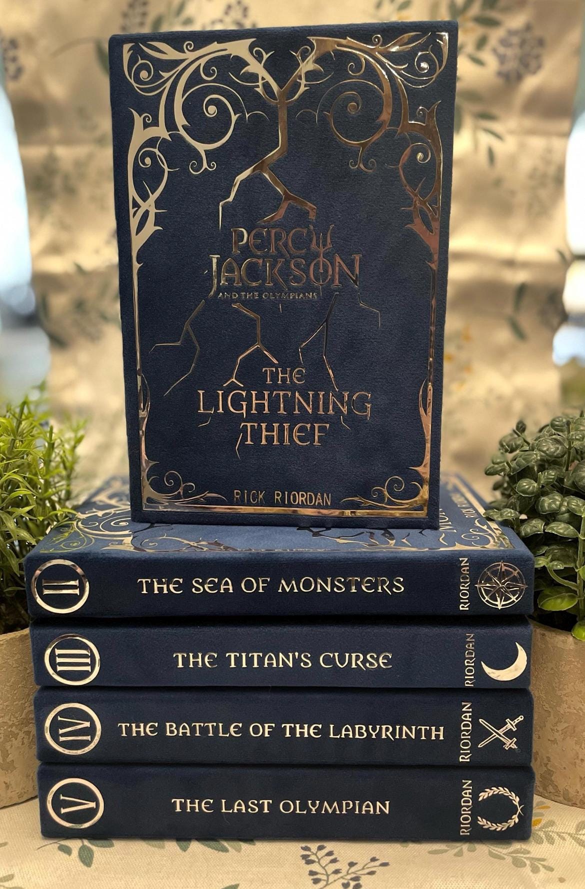 Percy Jackson Book Cover SVG & PNG Files Bundle | DIY Book Binding ...