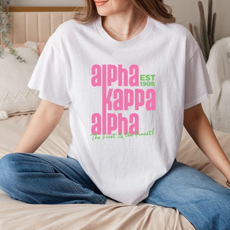 AKA SVG Bundle: Alpha Kappa Alpha Greek Letters, 1908 Designs (digital Download) - Etsy