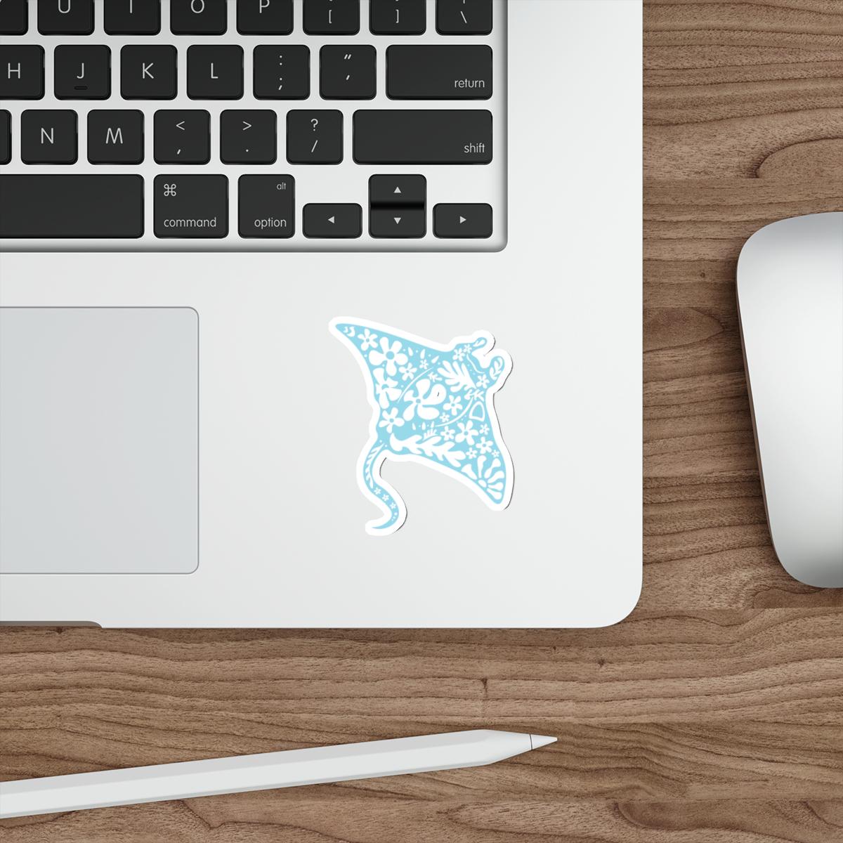 Manta Ray Die-cut Sticker - Etsy