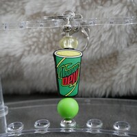 Mountain Dew Bottle Cap Necklace or Keychain - Etsy